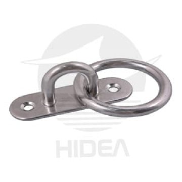 Oval Eye Plate | Stainless Steel Rigging & Tie-Down