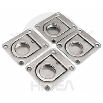 Spring Loaded Ring Pull | S/S Deck & Cabin Hardware