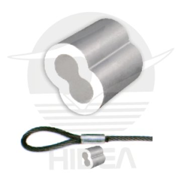 Aluminium Hourglass Cable Ferrule | Wire Rope Sleeve