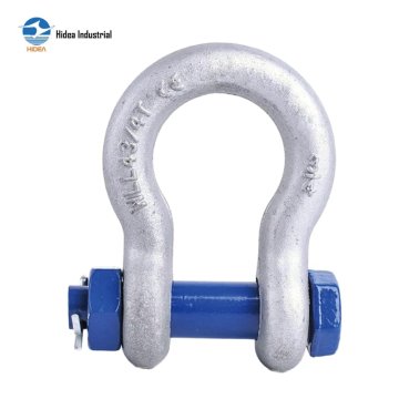 Polar Bolt Type Bow Shackle | Industrial Lifting Equipment