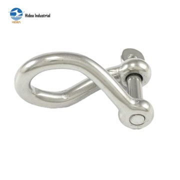 Stainless Steel Twisted Shackle | Highly Corrosion-Resistant